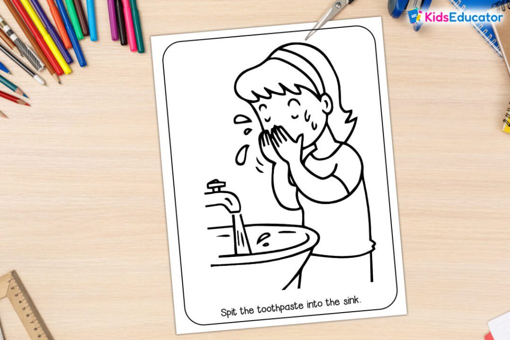 Printable Tooth Brushing Steps for Preschoolers: Easy & Fun Dental ...