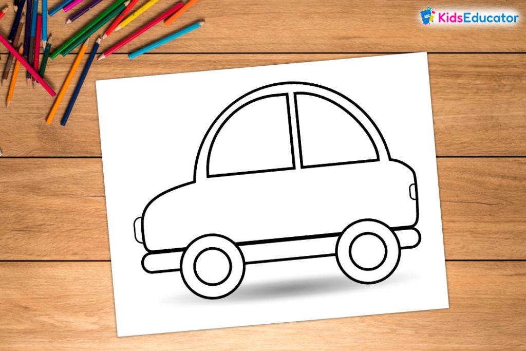How to Draw a Car: Follow 5 Simple Steps - Kids Educator