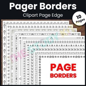 Bundle of Page Border Clipart - Kidseducator